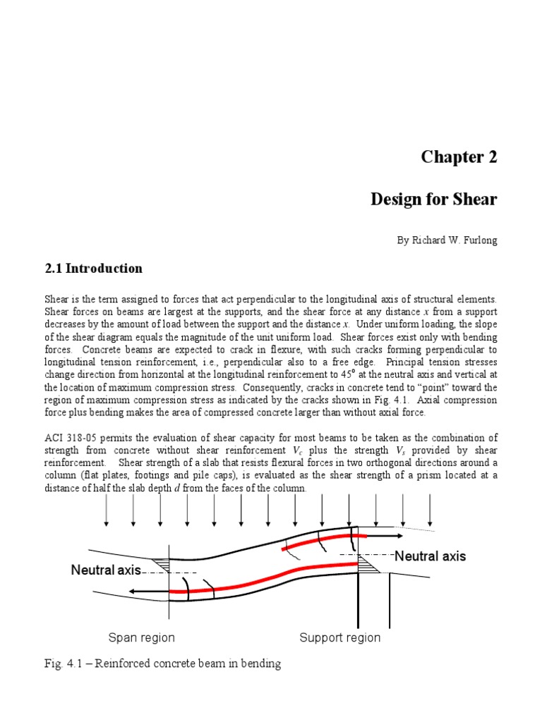 Shear Design in Flat Slabs and Beams | PDF | Teaching Methods ...
