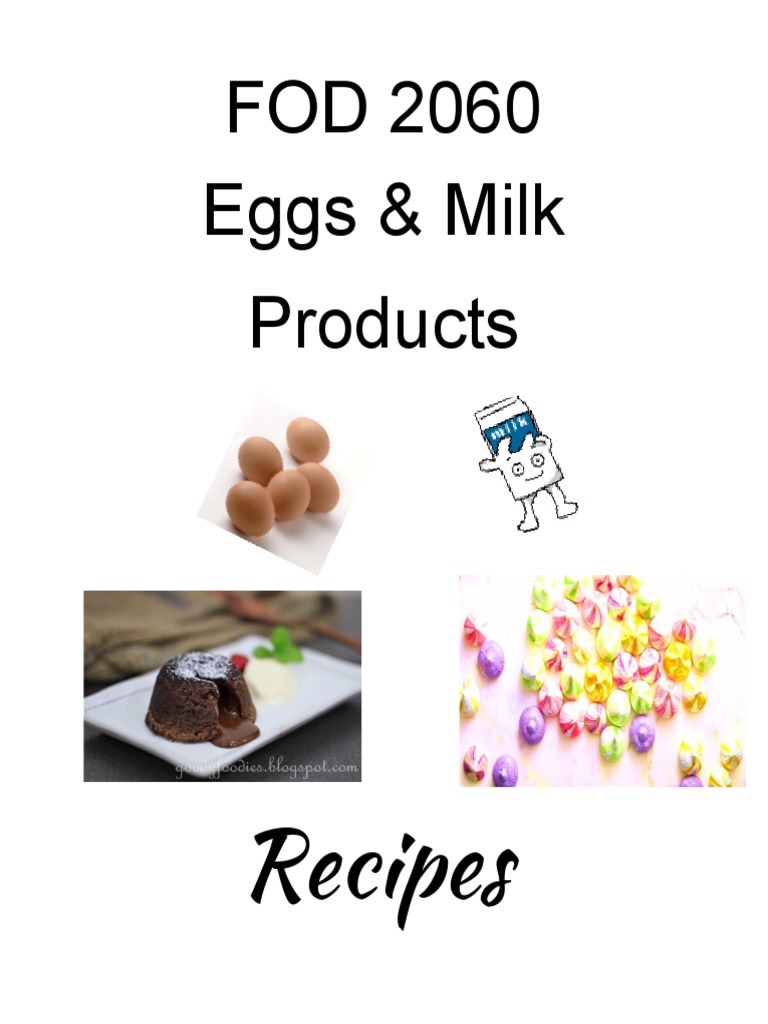 Website Version Fod2060 Eggs Milk Recipe Book | Download Free PDF ...