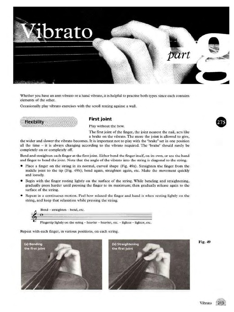 Simon Fischer Basics Vibrato | PDF