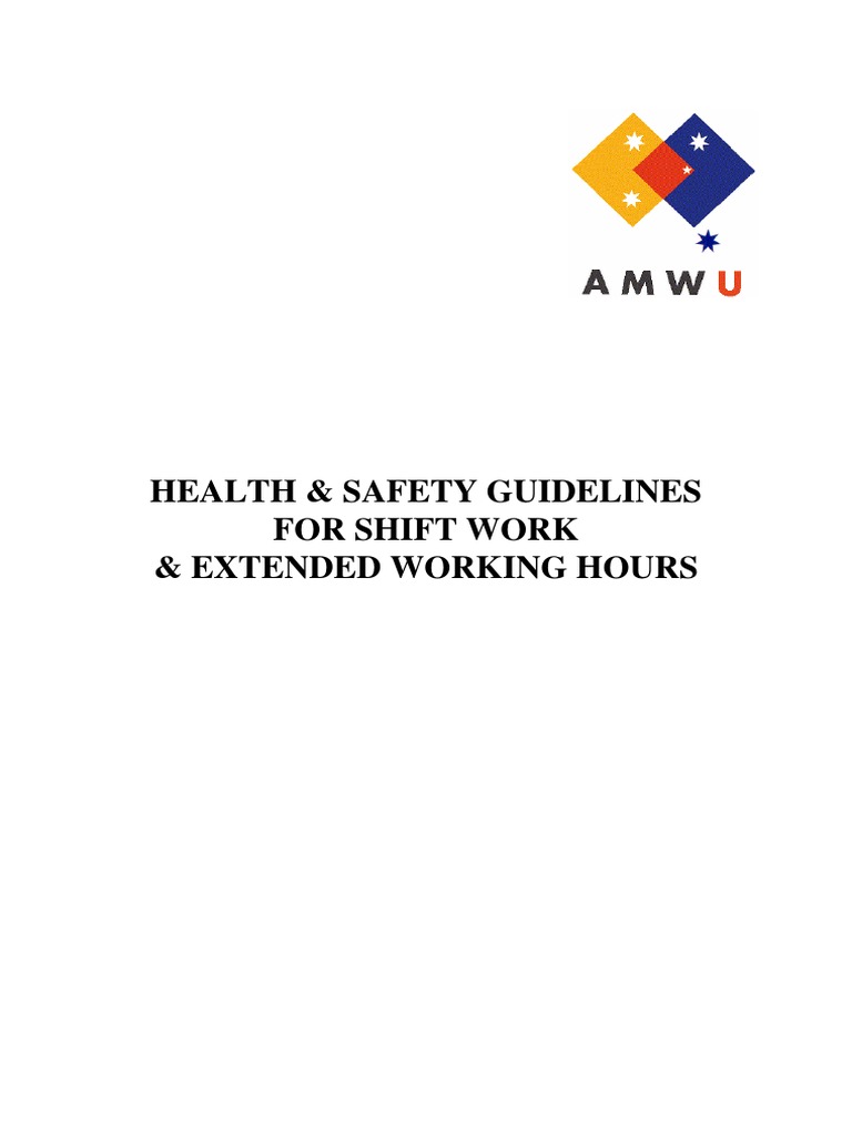 Essential guidelines for managing fatigue in shift work | PDF | Shift ...