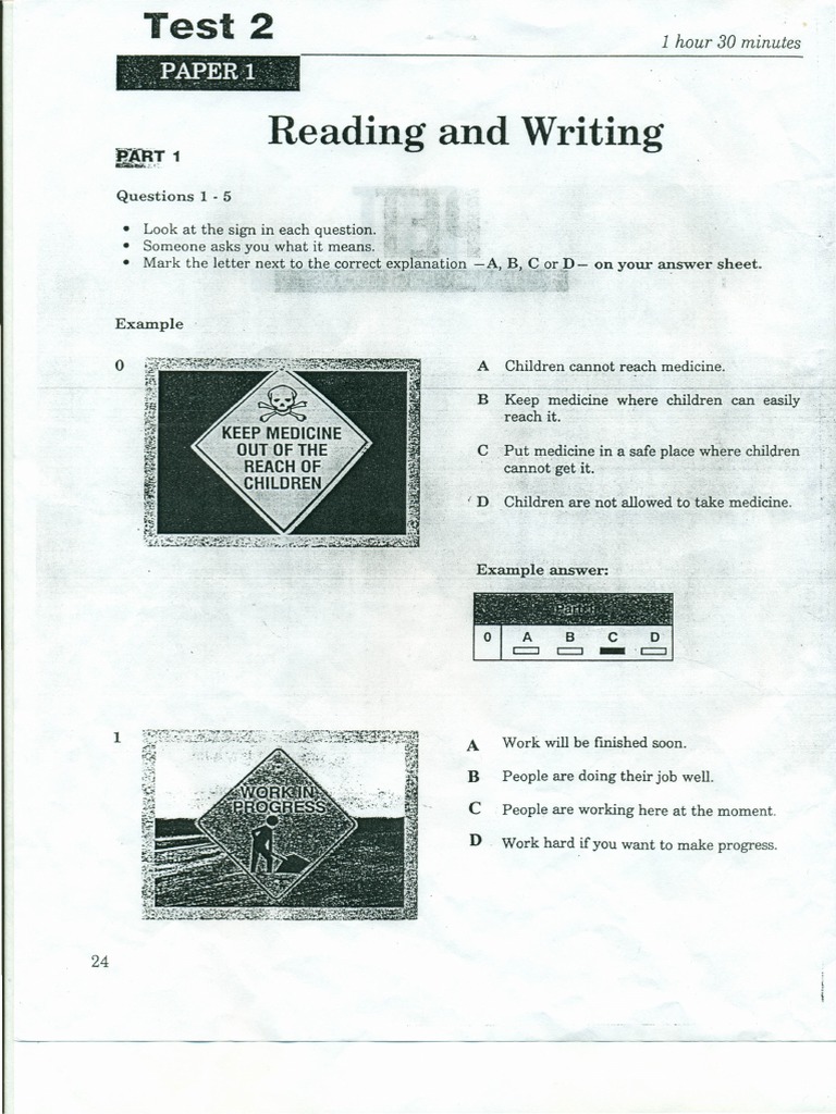 Pet Reading & Writing Practice Test 2 | PDF | Vitamin | Influenza