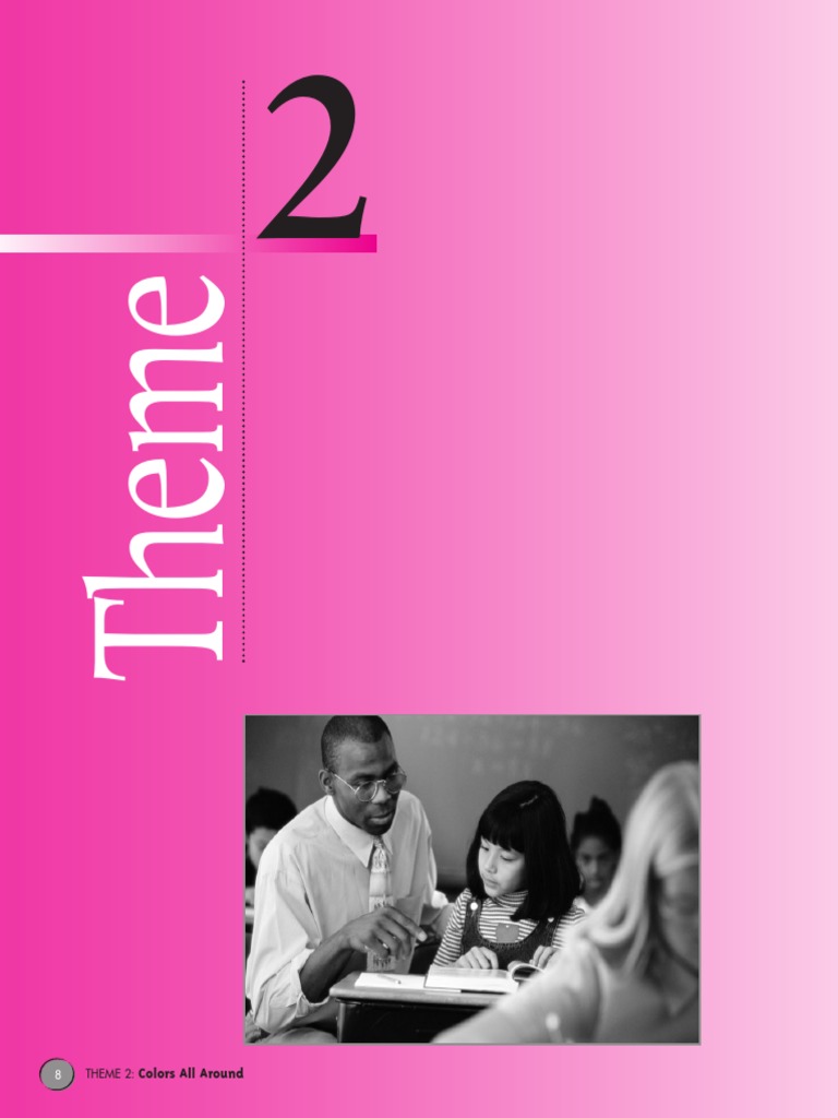 Colors All Around: Theme 2 | PDF | Books