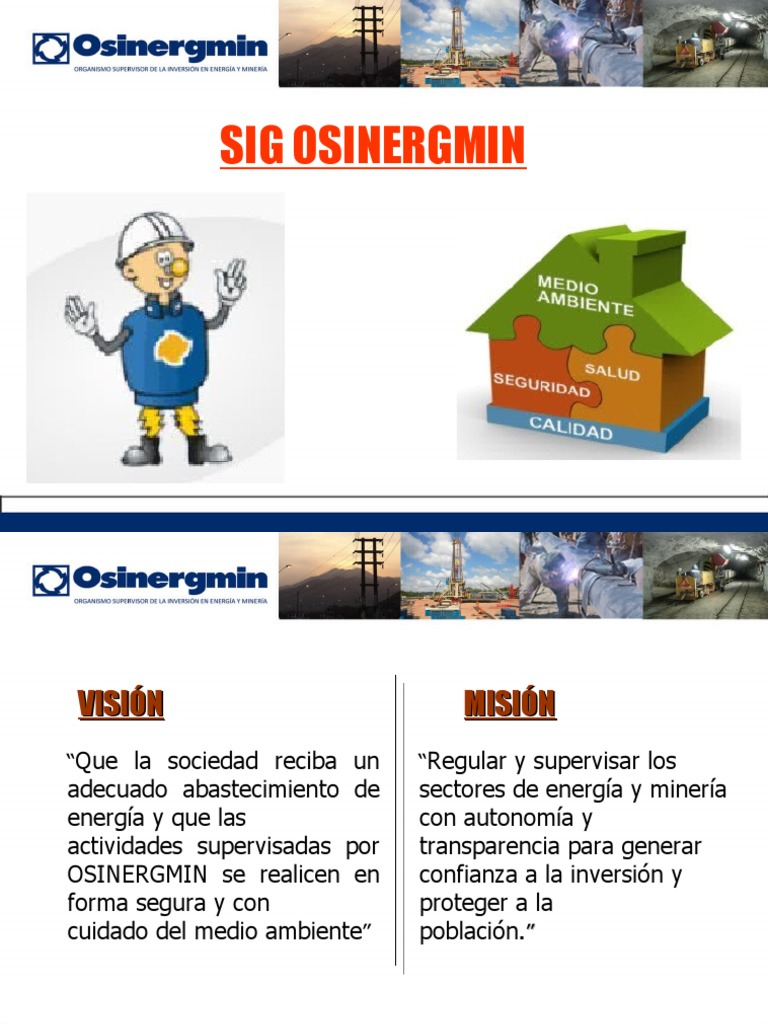 Osinergmin - SISTEMA INTEGRAL DE GESTION | PDF | Calibración | Business
