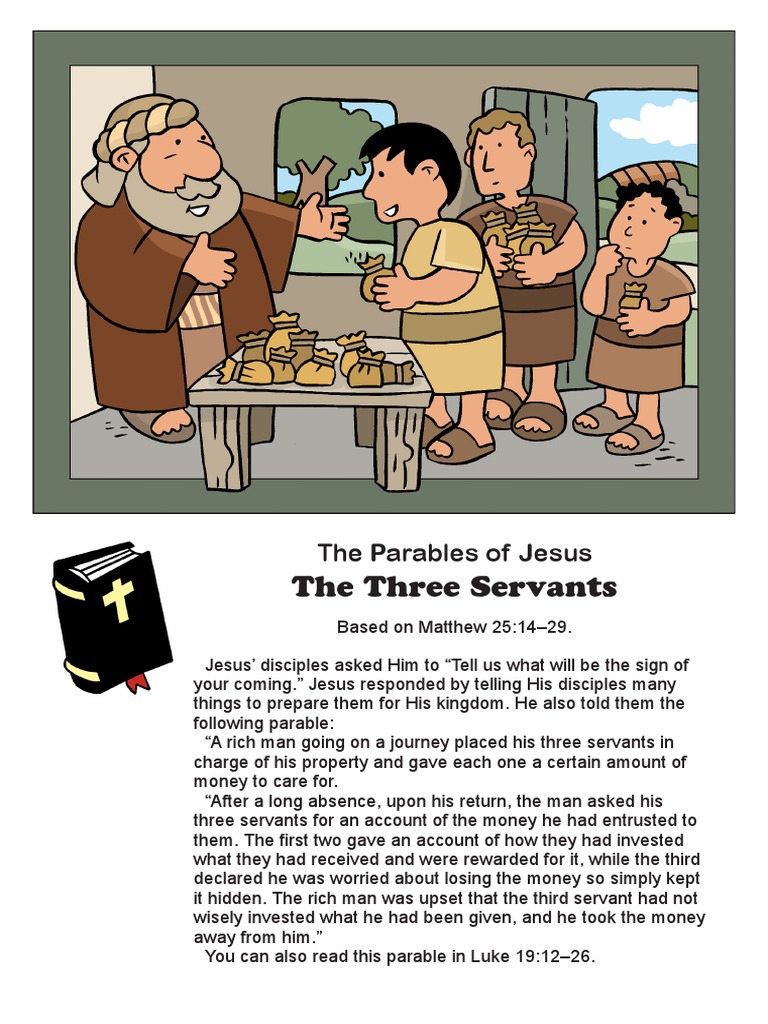 The Parables of Jesus: The Three Servants | PDF | History