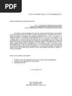 Escrito Libre IMSS para La Renovacion Del Certificado Digital | PDF