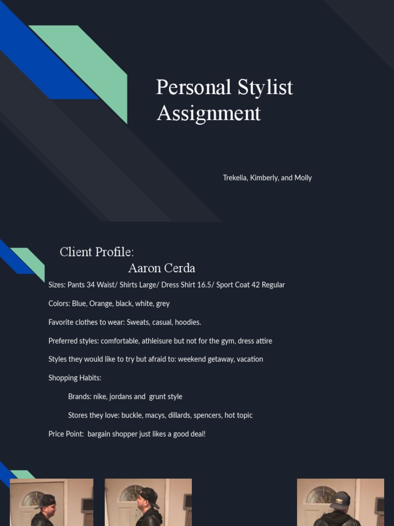 Personal Stylist Assignment | PDF | Clothing | Jeans