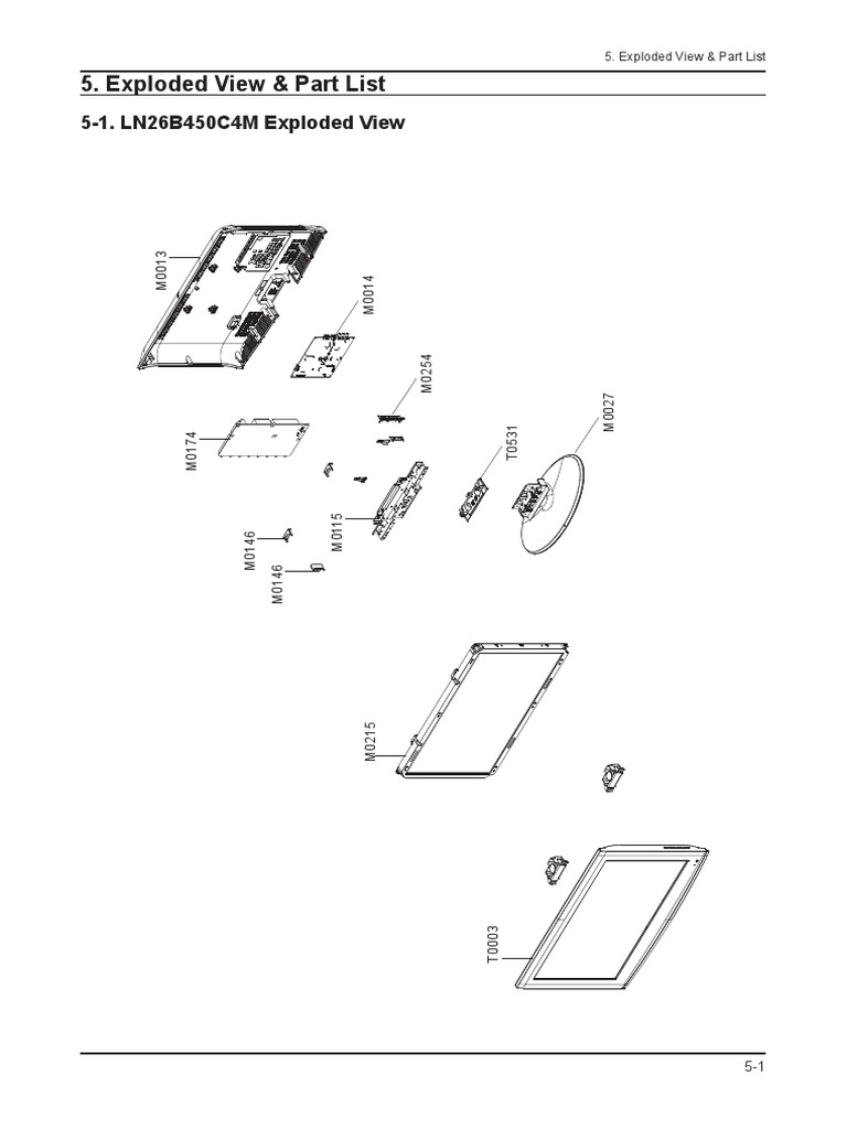 Exploded View & Part List | PDF | Chemical Elements | Atoms