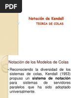 Notación Kendall | PDF | Probabilidad | Funcion exponencial