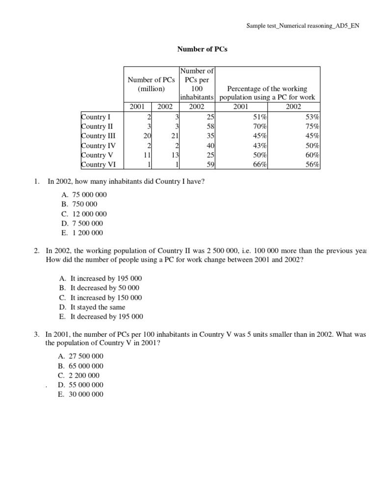 Numerical Reasoning Ad5 en | PDF | Euro | Car
