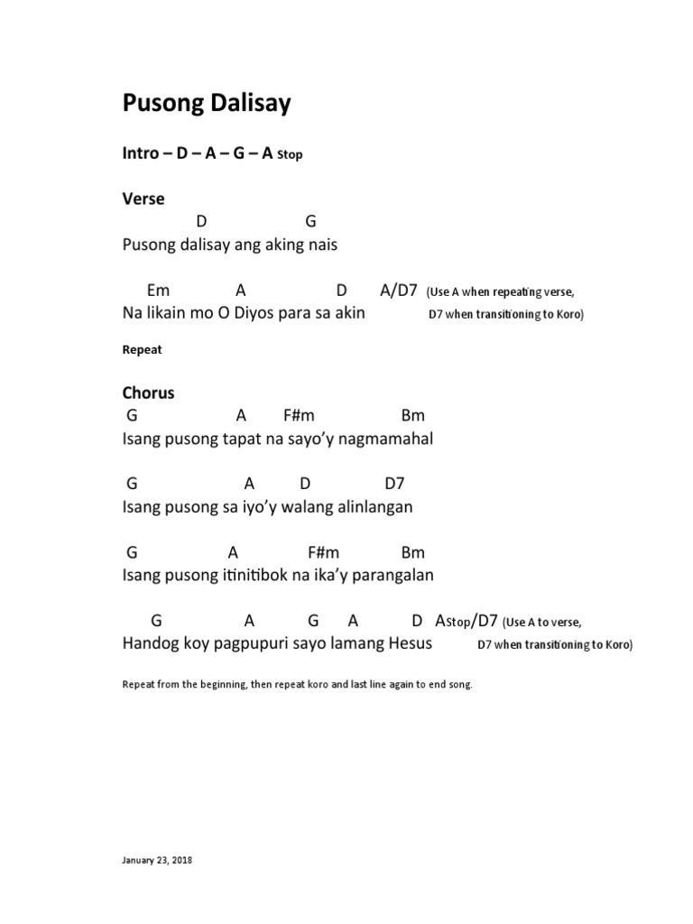 Pusong Dalisay | PDF