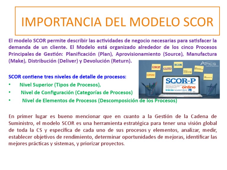 Modelo Scor | PDF