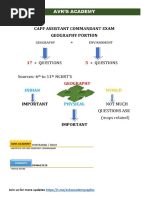 Geography Form 4 Simplified Notes | PDF
