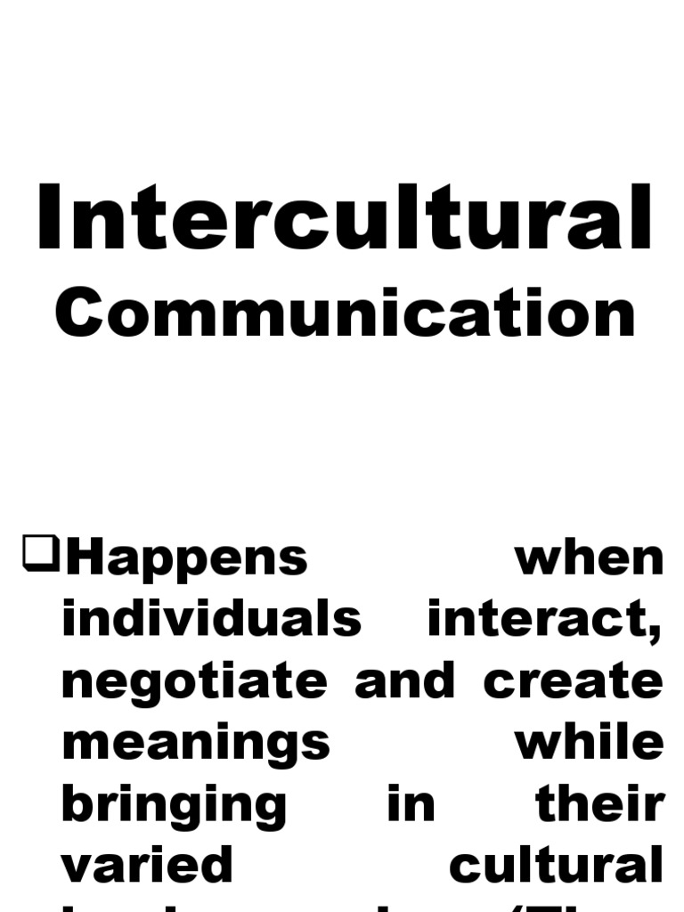Intercultural Sensitivity | PDF | Social Science