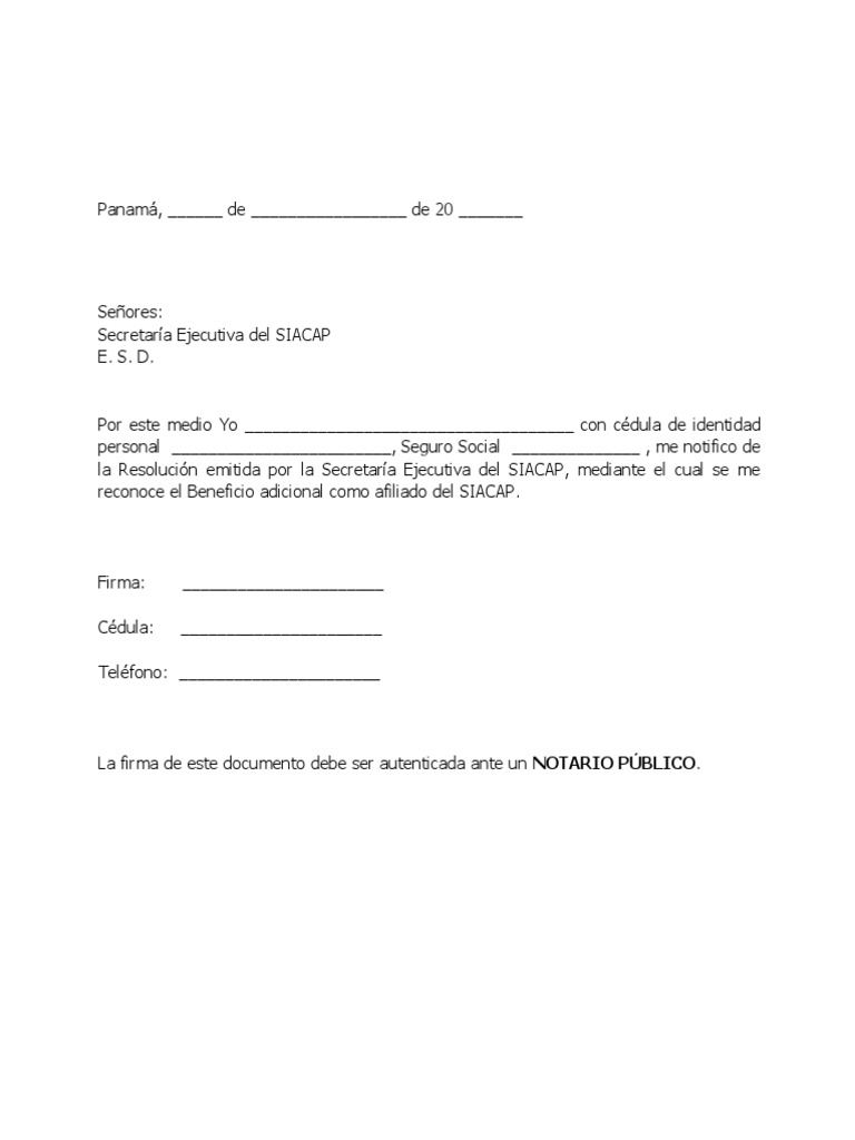 Modelo de Poder Notariado | PDF