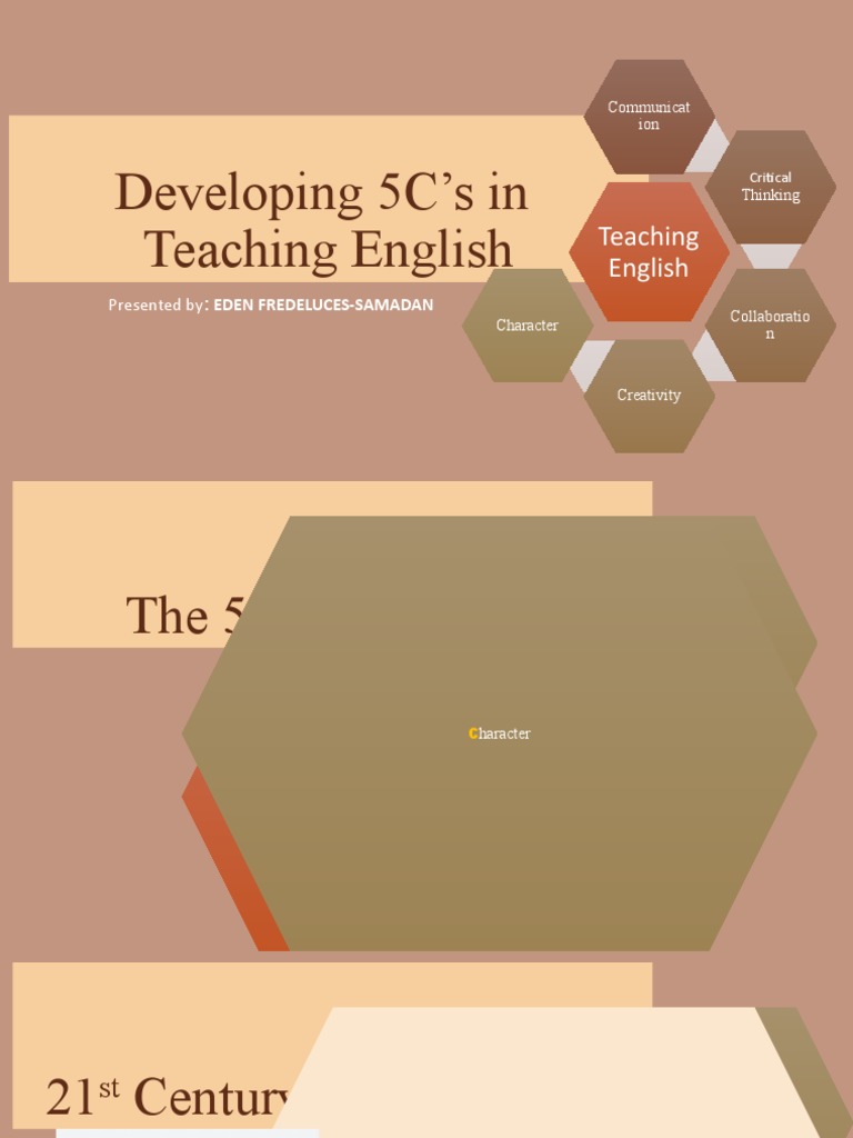 Developing 21st Century Skills: An Exploration of the 5Cs of ...