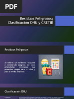 Clasificación Cretib | PDF | Toxicidad | Residuos
