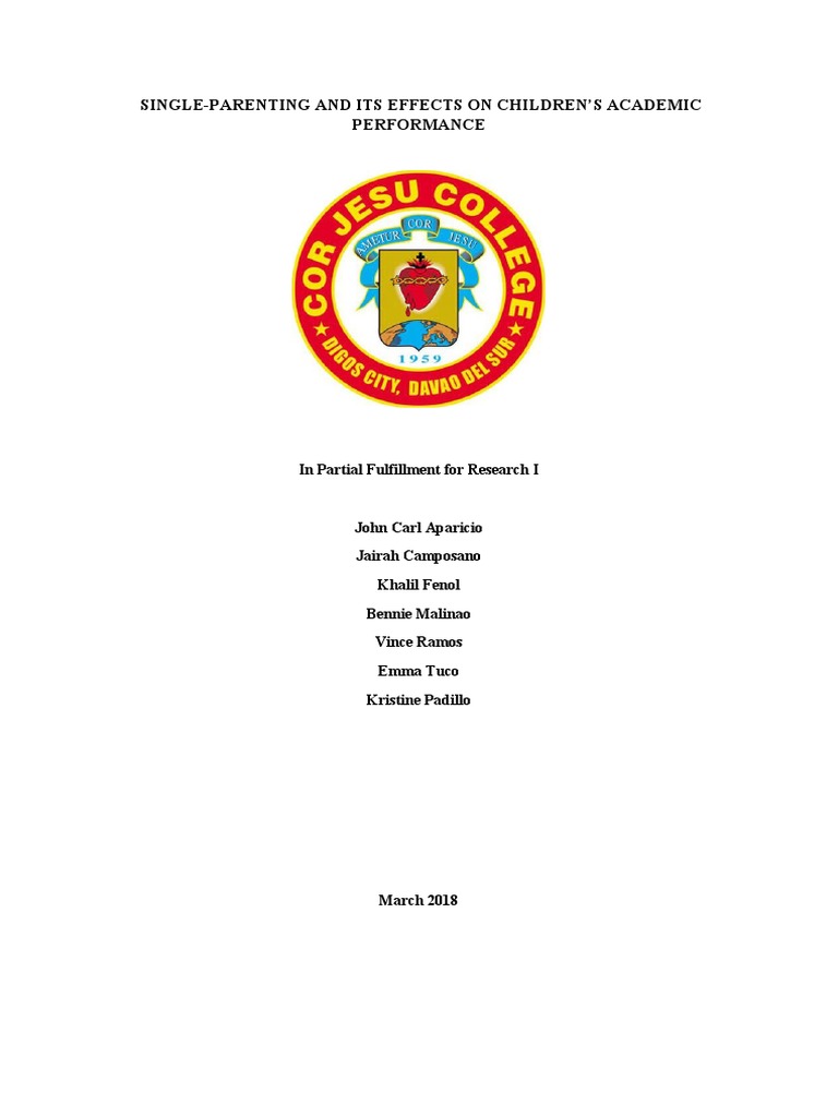 Single Parent Study | PDF | Single Parent | Qualitative Research