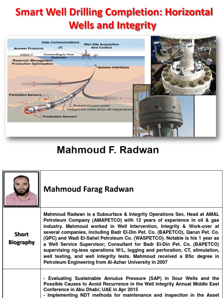 Smart Well Drilling Completion Horizontal | PDF | Petroleum Reservoir | Casing (Borehole)