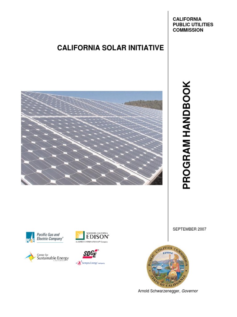 CSI Handbook | PDF | Solar Power | Photovoltaics