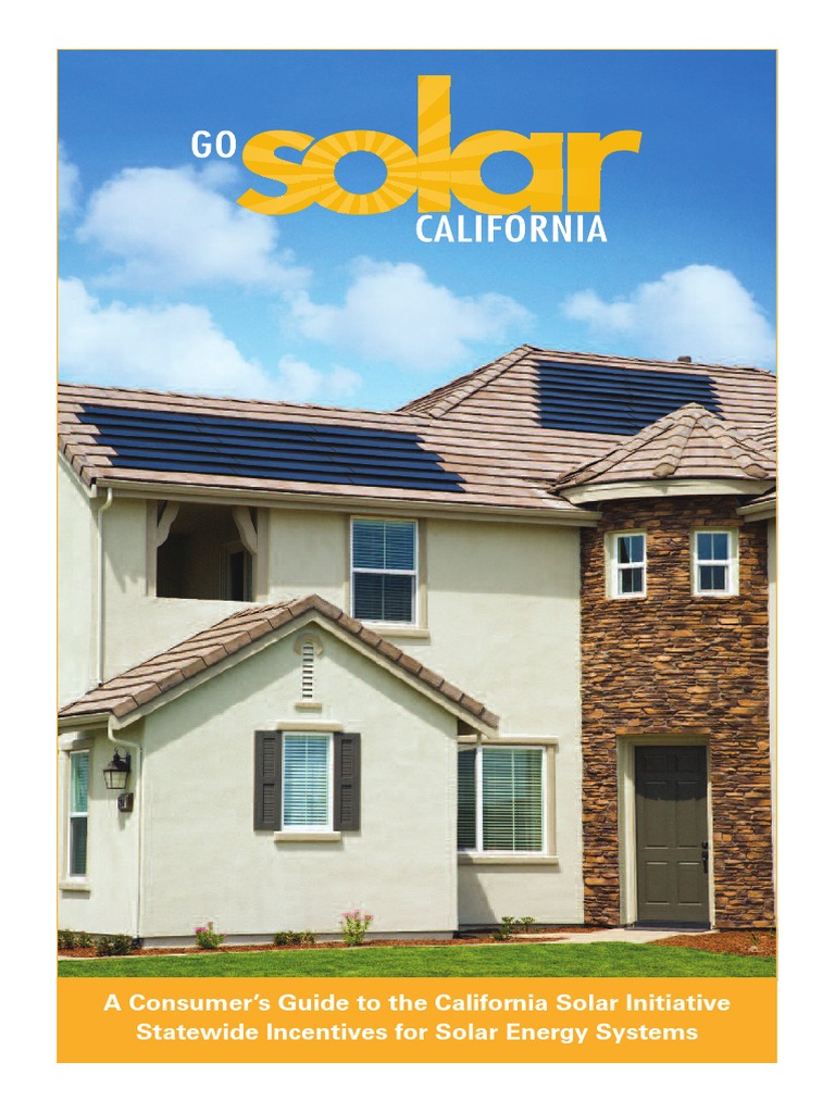 Go Solar California | PDF | Solar Power | Photovoltaic System