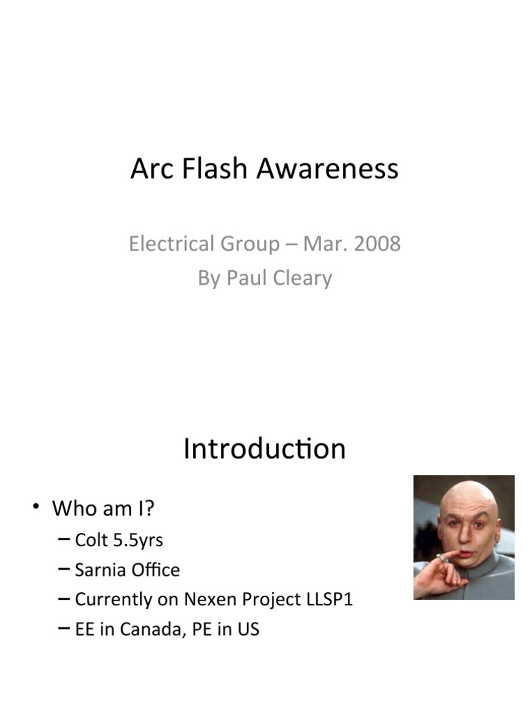 Arc Flash Awareness and Safety Guidelines | PDF | Personal Protective ...