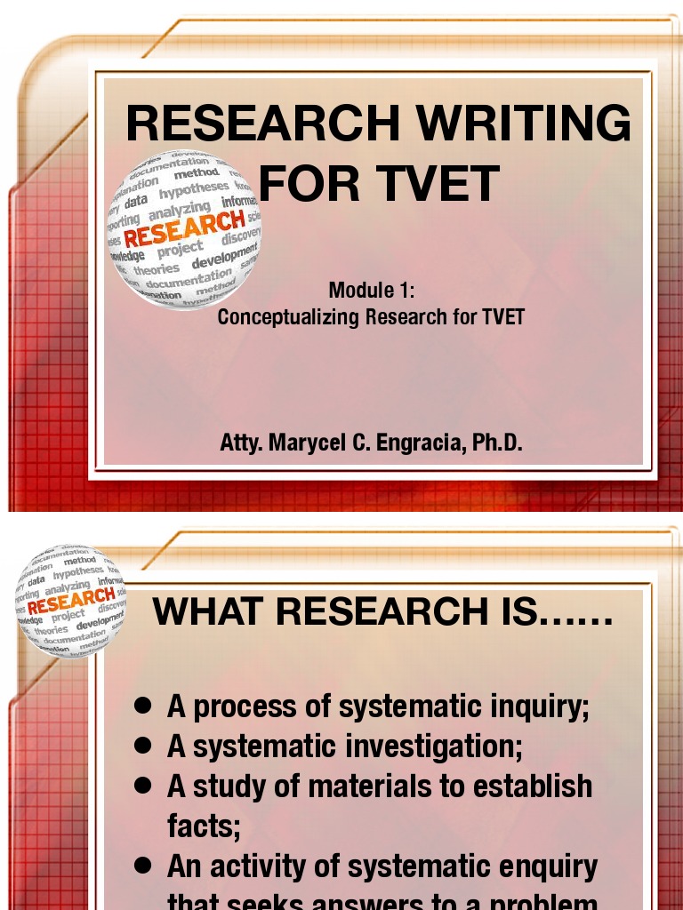 TVET Research Problem Formulation | PDF | Scientific Method | Hypothesis