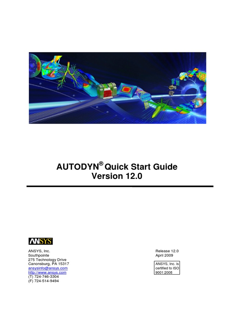 Autodyn User Subroutine | PDF | Installation (Computer Programs ...