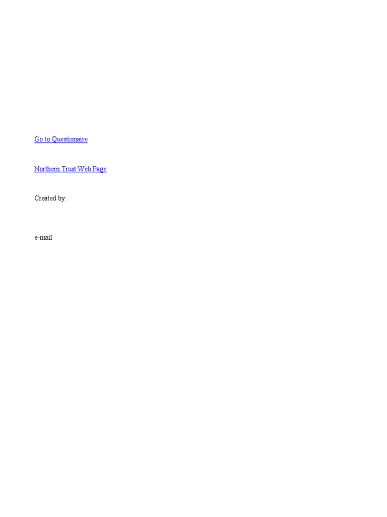 Risk Tolerance Questionnaire Results | PDF