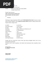 Contoh Surat Penarikan Kendaraan Berupa Motor | PDF