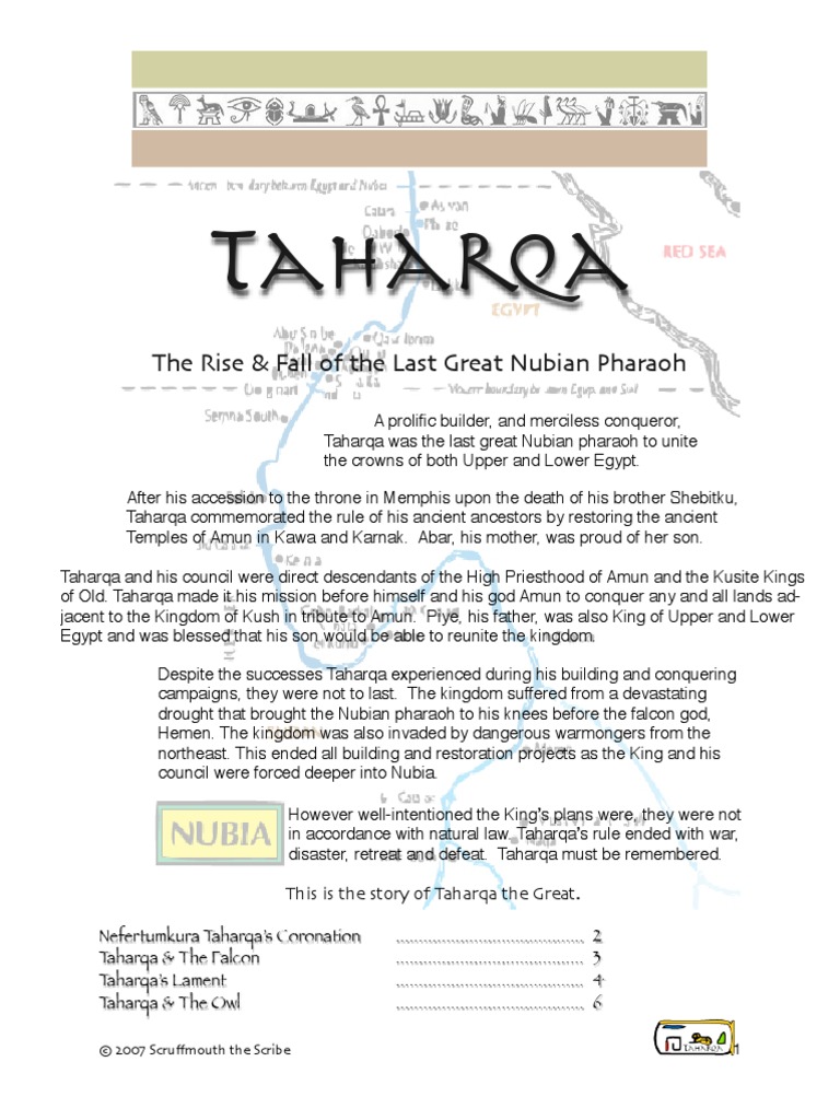 TAHARQA The Rise and Fall of The Last GR | PDF | Ancient Egypt