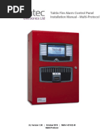 MX Fire Detection Control Panel FMZ 4100 PDF | PDF | Relay | Detector ...