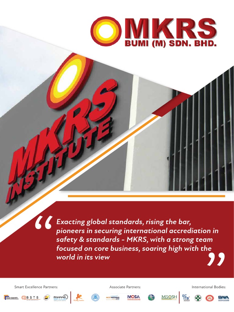 MKRS Training Profile | PDF | Scaffolding | Safety