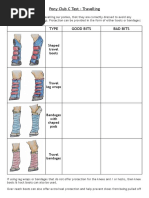 Pony Club C Test Guidelines | PDF | Horse Gait | Horses