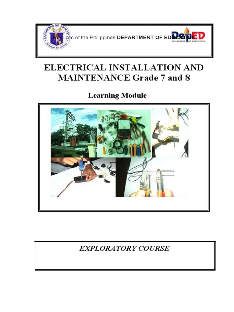 Electrical Installation and Maintenance | PDF | Electrical Wiring | Wire