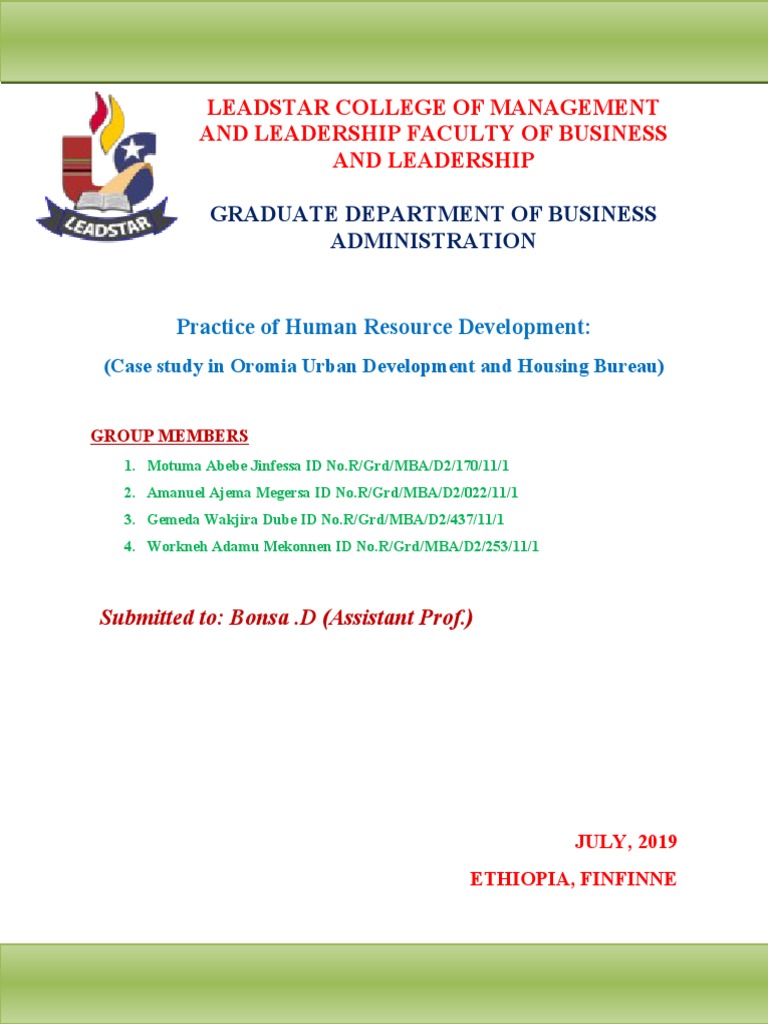 HRD Assignment | PDF | Strategic Planning | Human Resource Management
