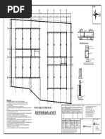 Plinth Beam Layout | PDF | Civil Engineering | Structural Engineering