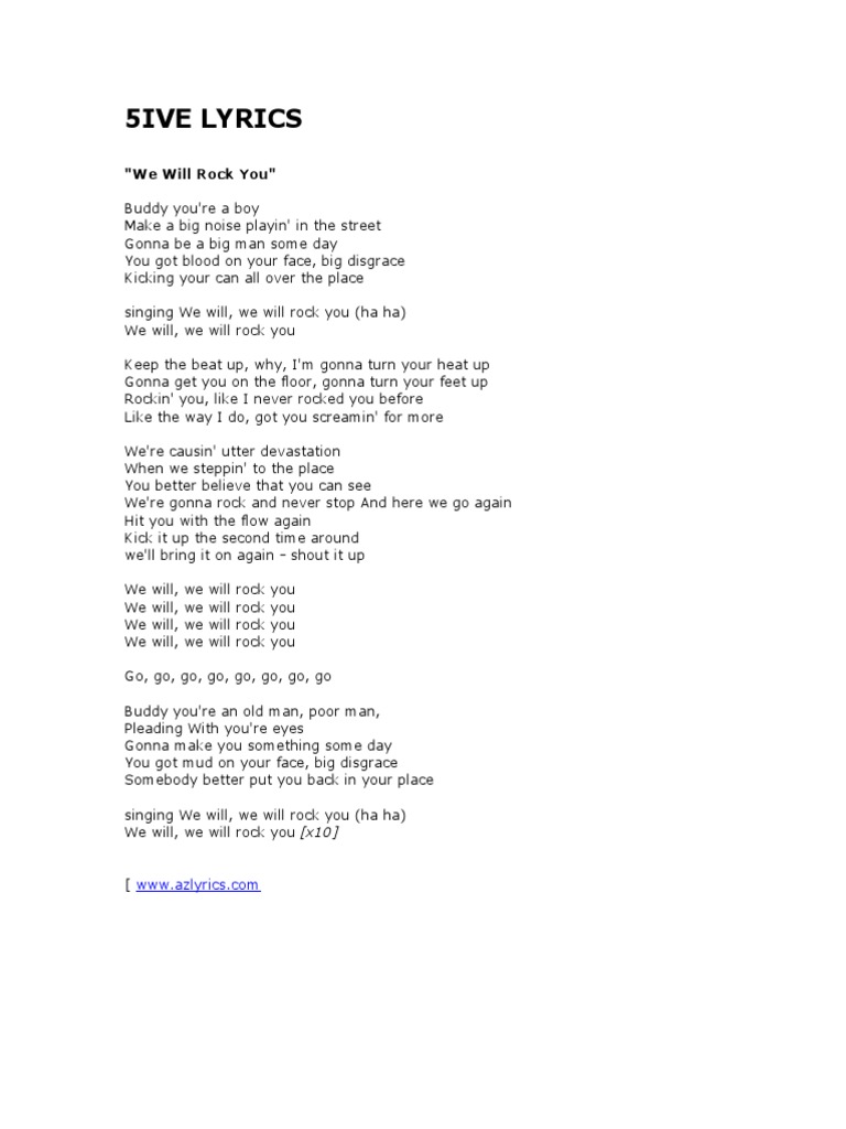 Lyrics | PDF