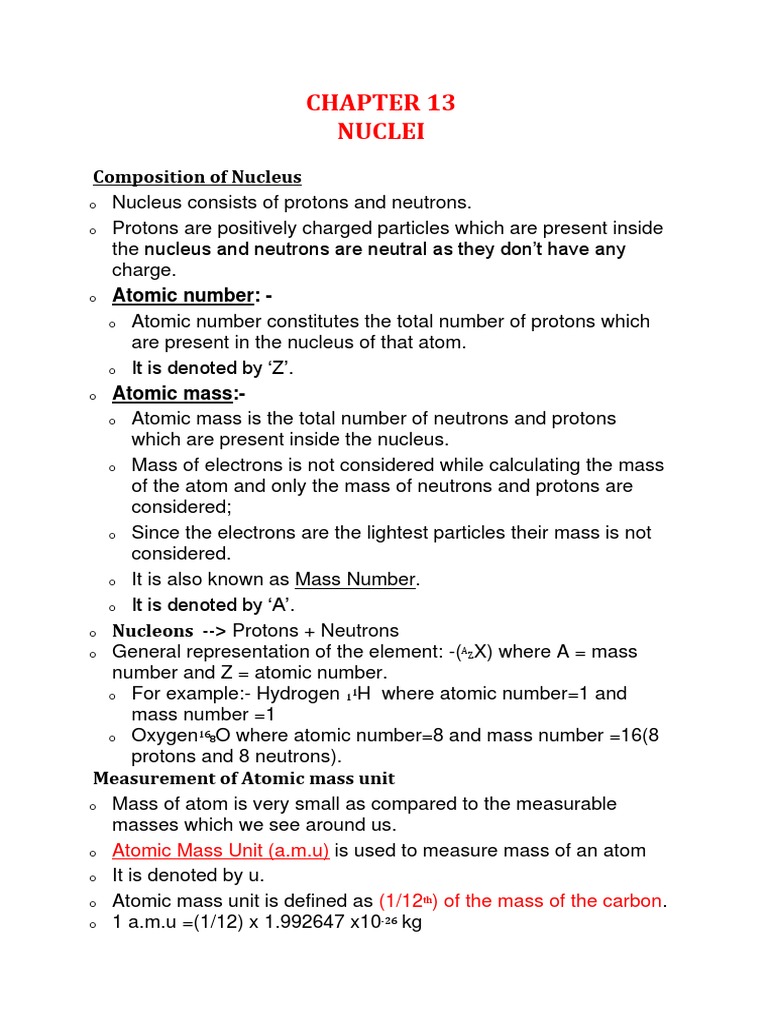 Nuclei | PDF | Atomic Nucleus | Atoms
