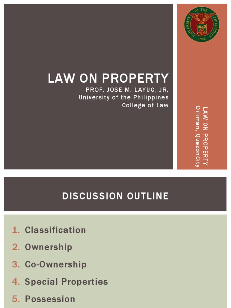Property An Overview | PDF | Easement | Ownership