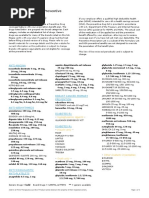 ACE Inhibitor Dose Conversion Guide | PDF | Drugs | Hypertension