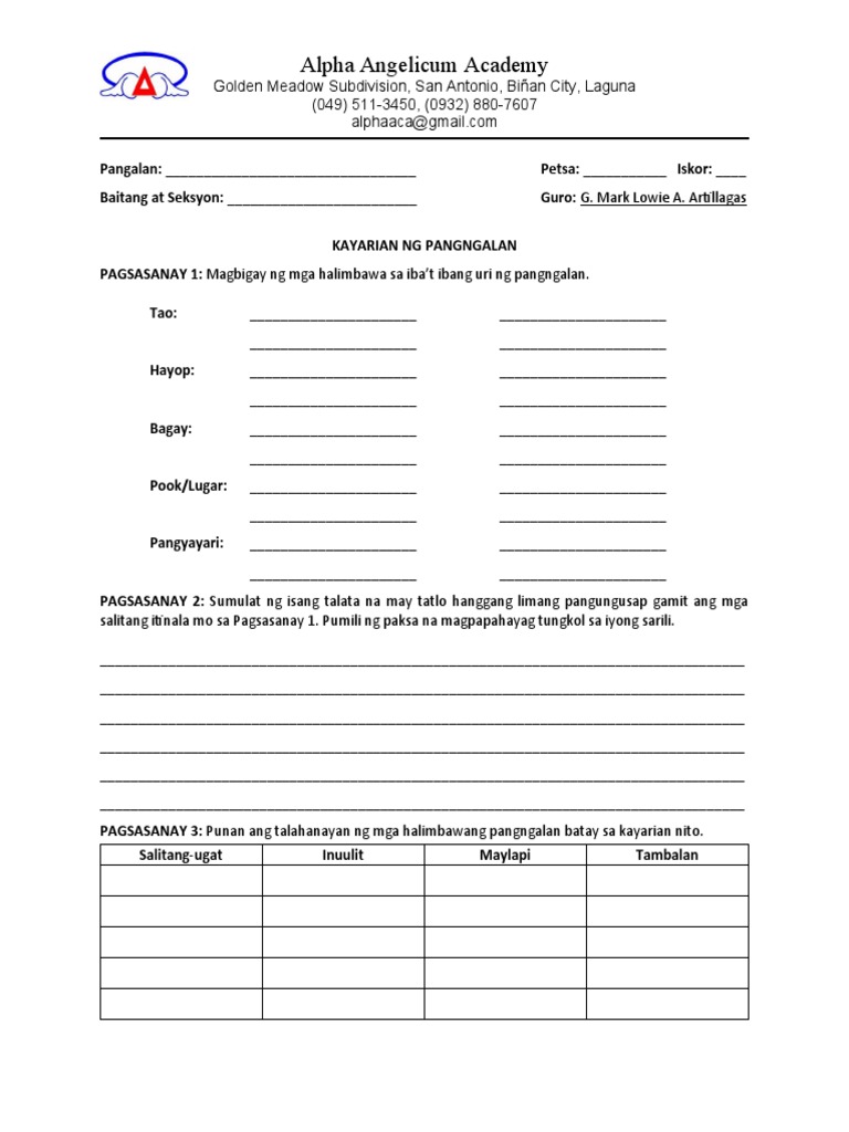 MODULE - Filipino 5 | PDF