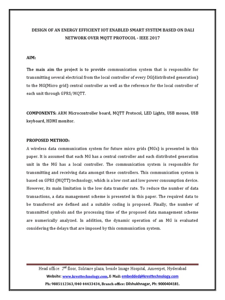 5.design of An Energy Efficient Iot Enabled Smart System Based On DALI Network Over MQTT ...