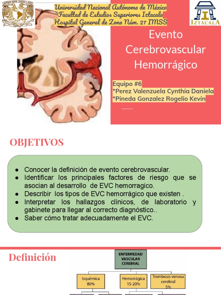 EVC Hemorragico | PDF | Fluido cerebroespinal | Neurología