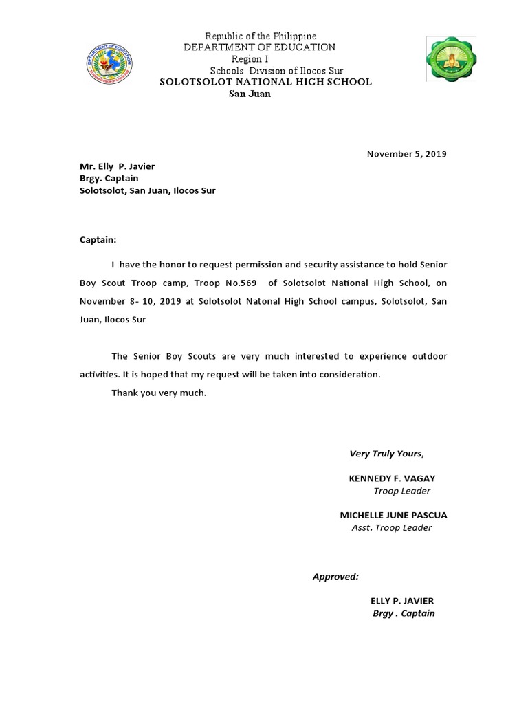 BSP Barangay Permit 2017 | PDF