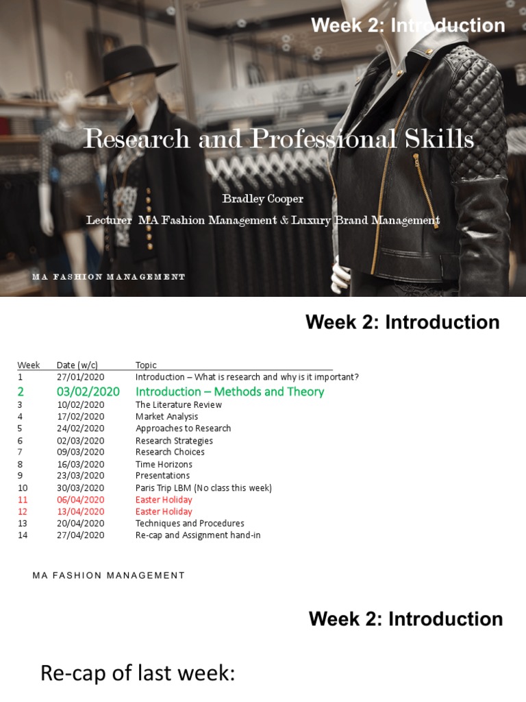 RPS Lecture 2 Introduction Methods and Theory FM | PDF | Argument ...