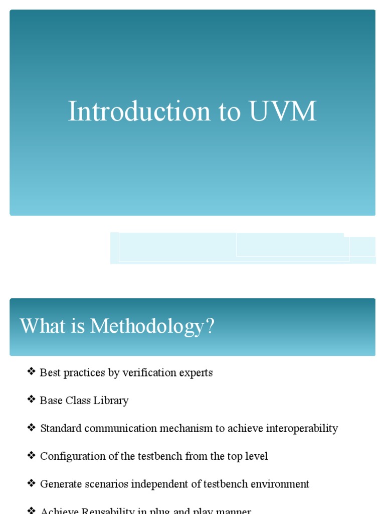 Uvm Class Notes Deepak Kumar Panda Pdf Class Computer Programming Method Computer 