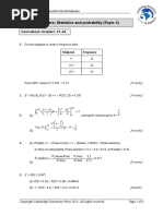 as level statistics p1 past papers | PDF