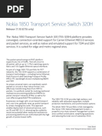 Nokia 7220 IXR D Series Interconnect Routers For SR Linux Data Sheet EN ...