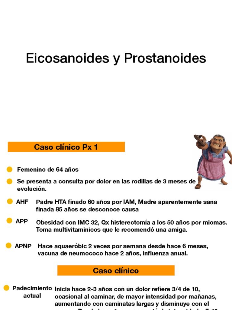 Eicosanoides y Prostanoides PDF | PDF | Prostaglandina | Especialidades ...