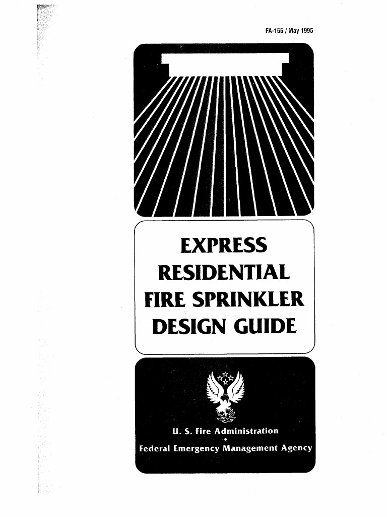 Residential Fire Sprinkler Design Guide | PDF | Computers